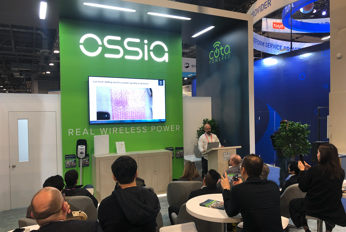 Ossia Successful Presentations and Happy Hour at CES 2023
